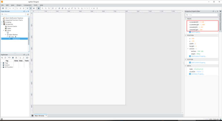 Display Size Module - BIJC Module Support